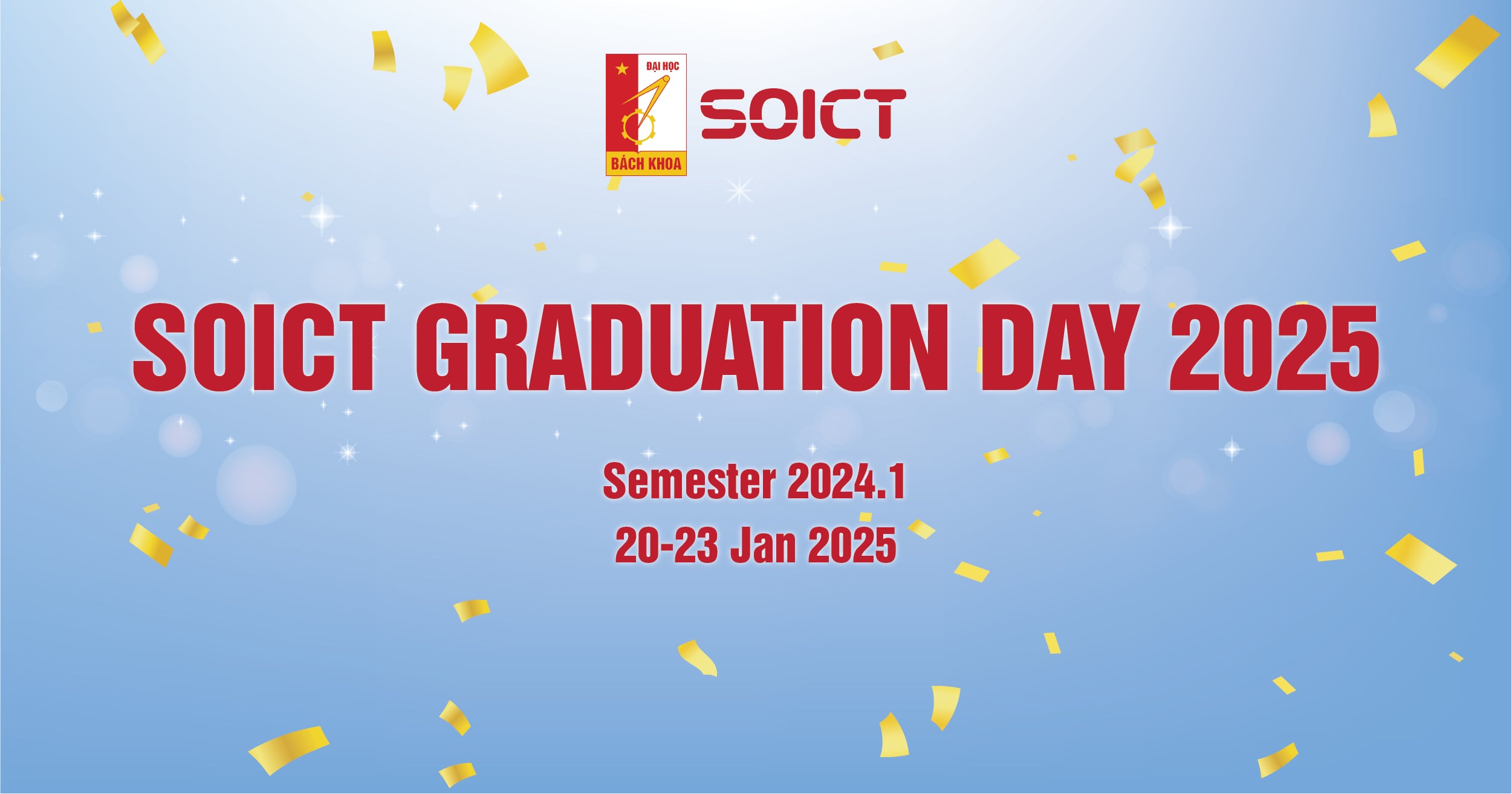 Chương trình - SoICT Graduation Day